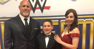 American Wrestler And Actor, Bill Goldberg And His Wife Wanda Ferraton ...