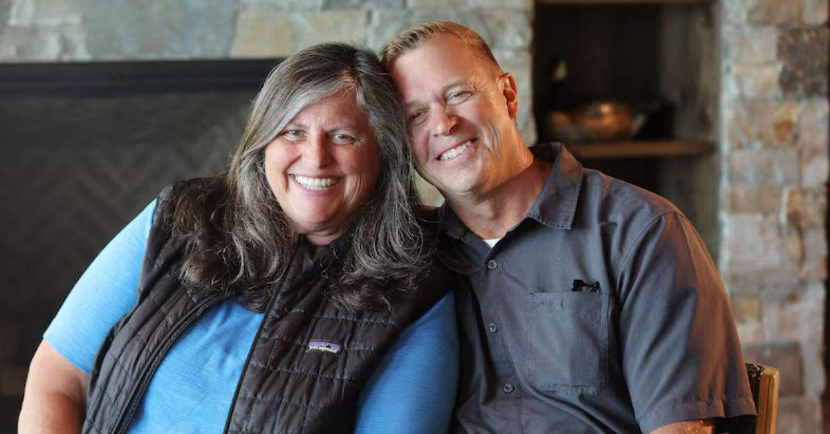 American Football Coach, Bronco Mendenhall And His Wife Holly Johnston ...