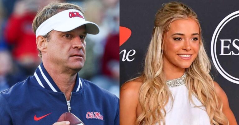 Ole Miss Head Coach Lane Kiffins Girlfriend Sally Rychlak Is A