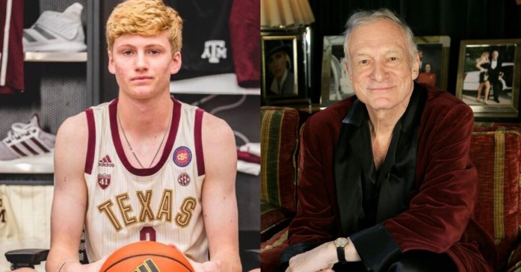 Texas A&M Guard Hayden Hefner, Son Of Chip And Julie Hefner, Grew Up In ...
