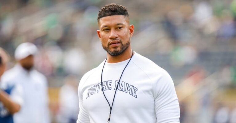 Notre Dame Coach Marcus Freeman's African-American Father, Michael, And ...