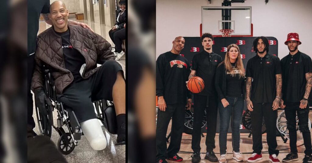 Big Baller CEO Lavar Ball's Wife, Tina Ball, Stands By His Side Following His Foot Amputation ...