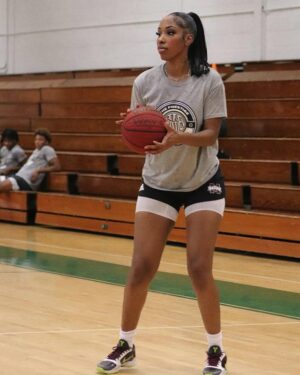 Minnesota Timberwolves Naz Reid And LSU basketball Player Raven Fairley ...