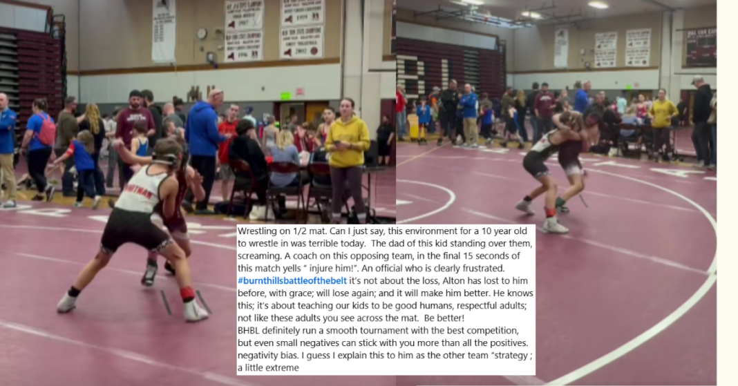 At the Burnt Hills Battle of the Belt, a 10-Year-Old Wrestler Faced a ...